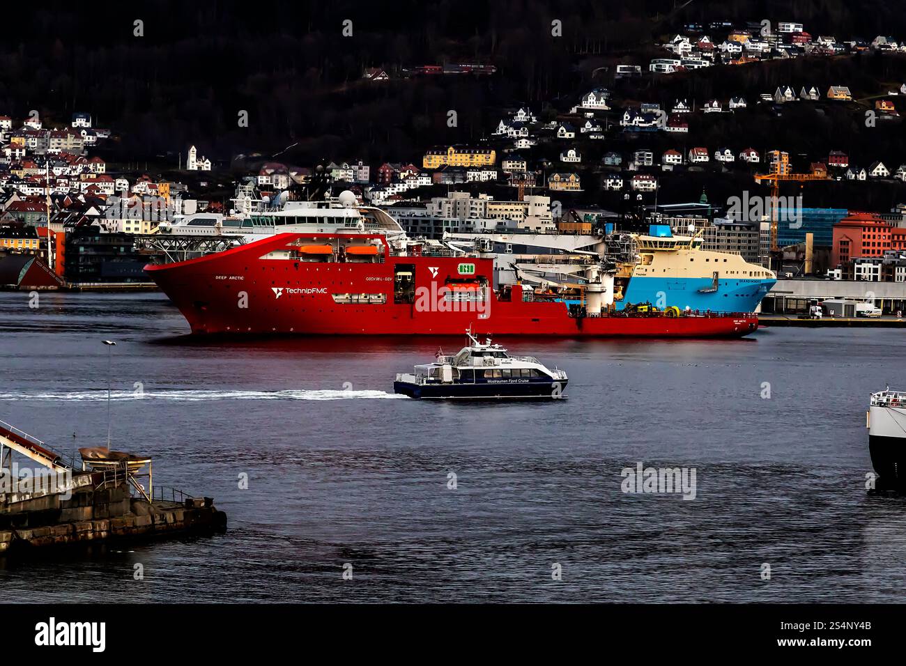 Deep Arctic, an offshore diving support and heavy construction vessel ...