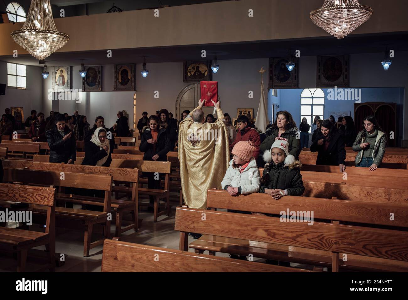 Maaloula, Syria. 15th Dec, 2024. Adrien Vautier/Le Pictorium - Maaloula ...