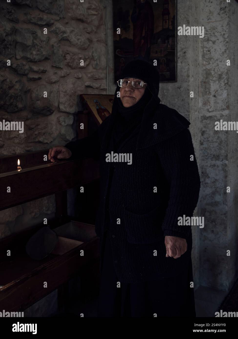 Maaloula, Syria. 14th Dec, 2024. Adrien Vautier/Le Pictorium - Maaloula ...