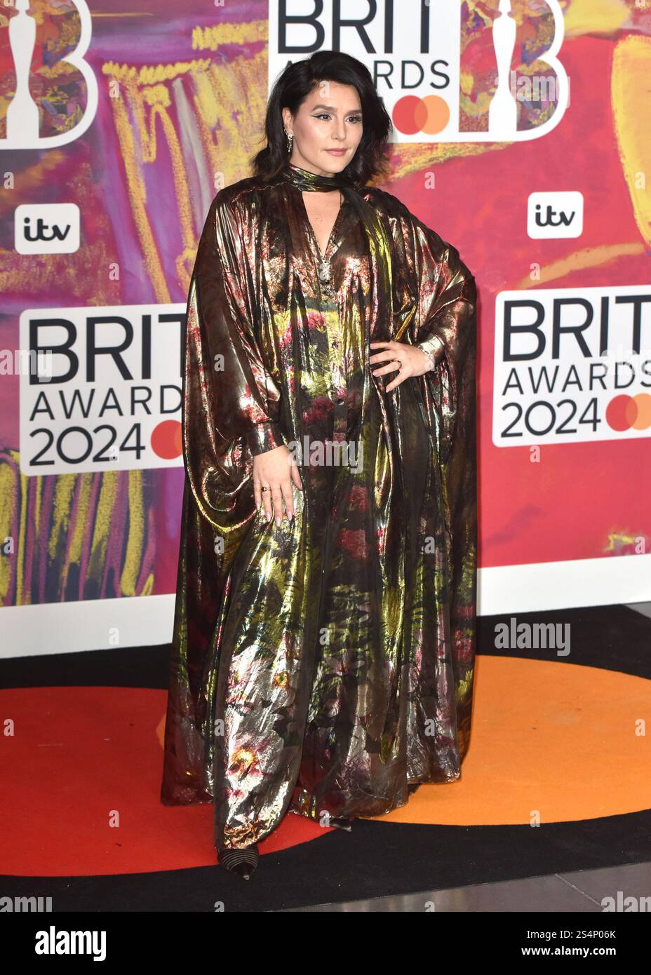 ***EDITORIAL USE ONLY*** Jessie Ware attends The BRIT Awards 2024 at ...