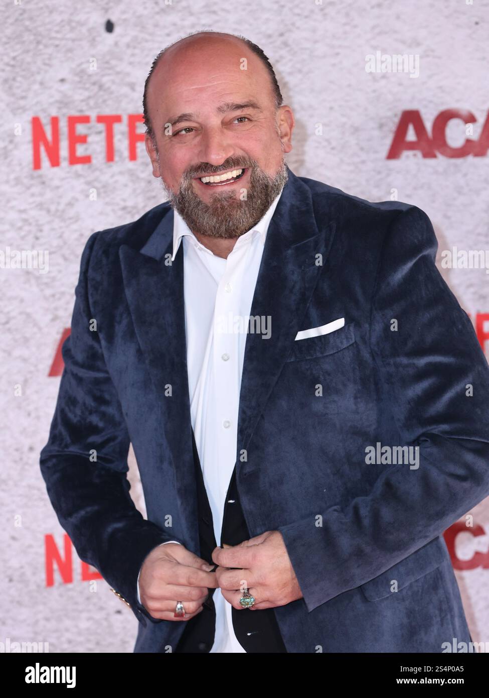 Rome, Italy. 13th Jan, 2025. Rome, Barberini cinema, photocall Netflix ...