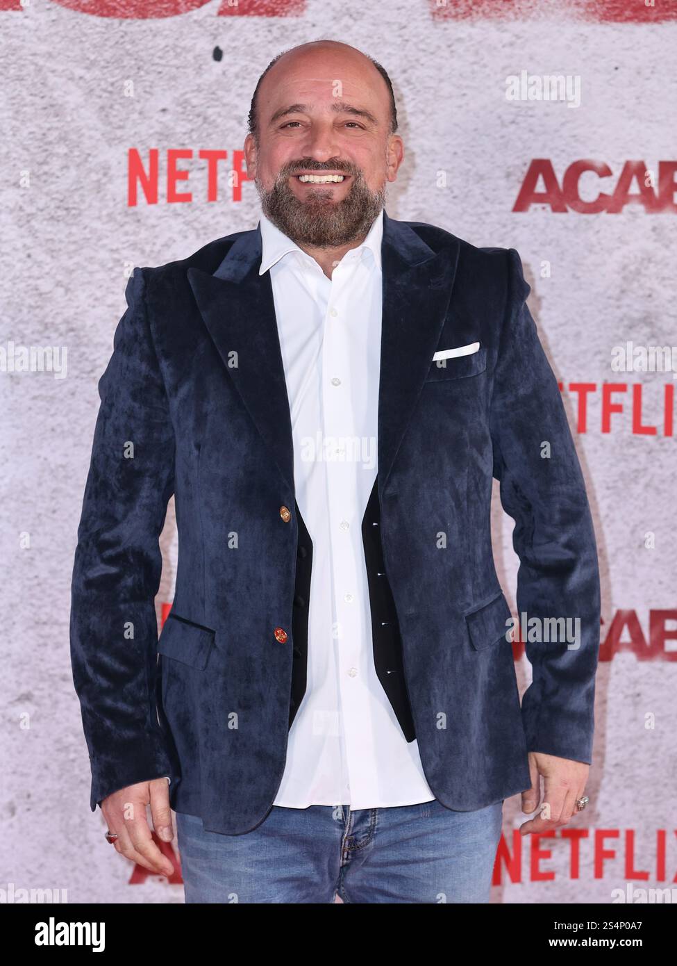 Rome, Italy. 13th Jan, 2025. Rome, Barberini cinema, photocall Netflix ...