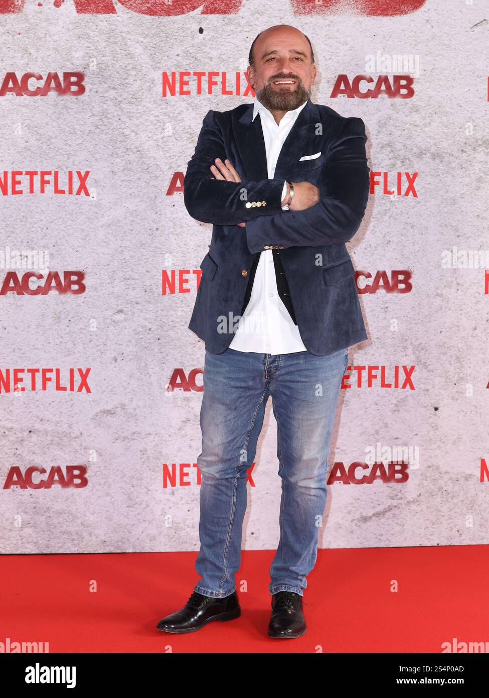 Rome, Italy. 13th Jan, 2025. Rome, Barberini cinema, photocall Netflix ...