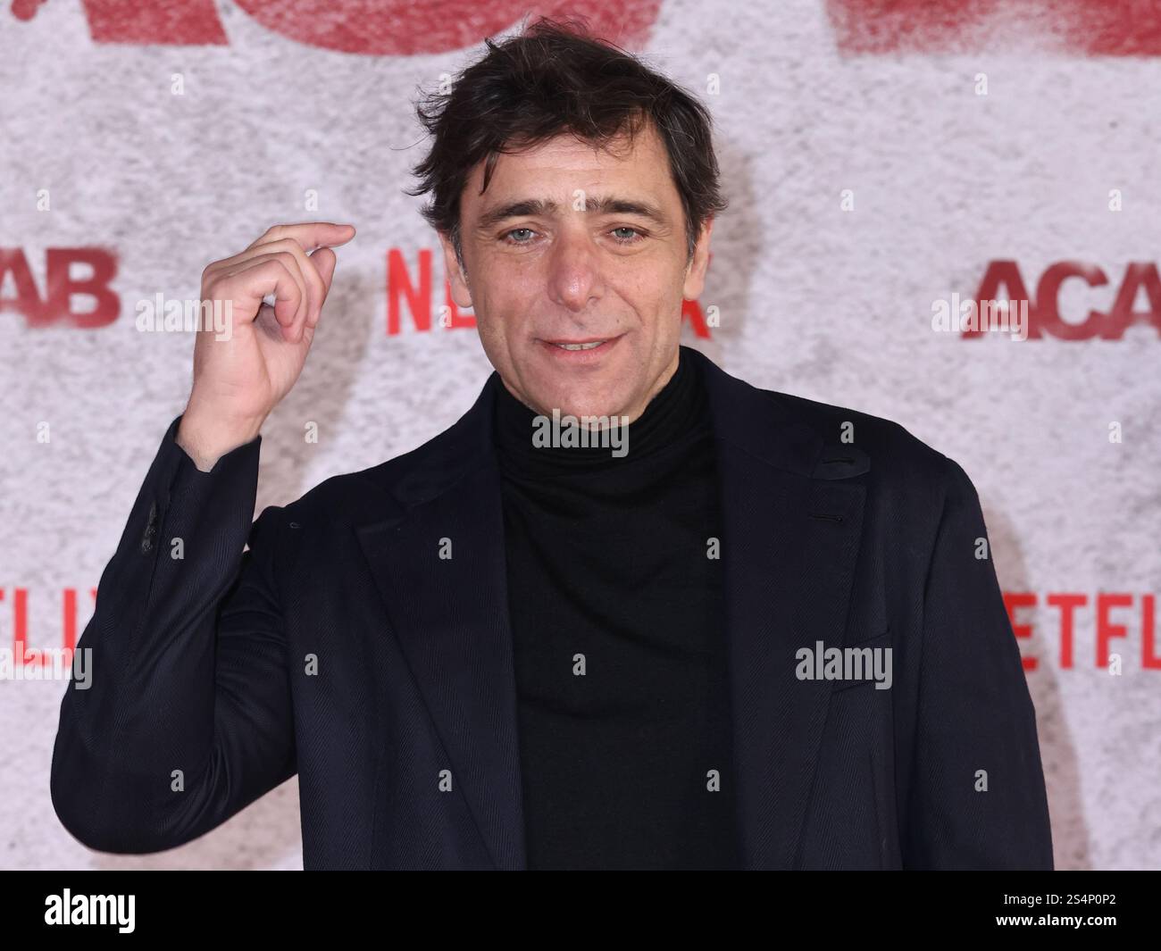 Rome, Italy. 13th Jan, 2025. Rome, Barberini cinema, photocall Netflix ...