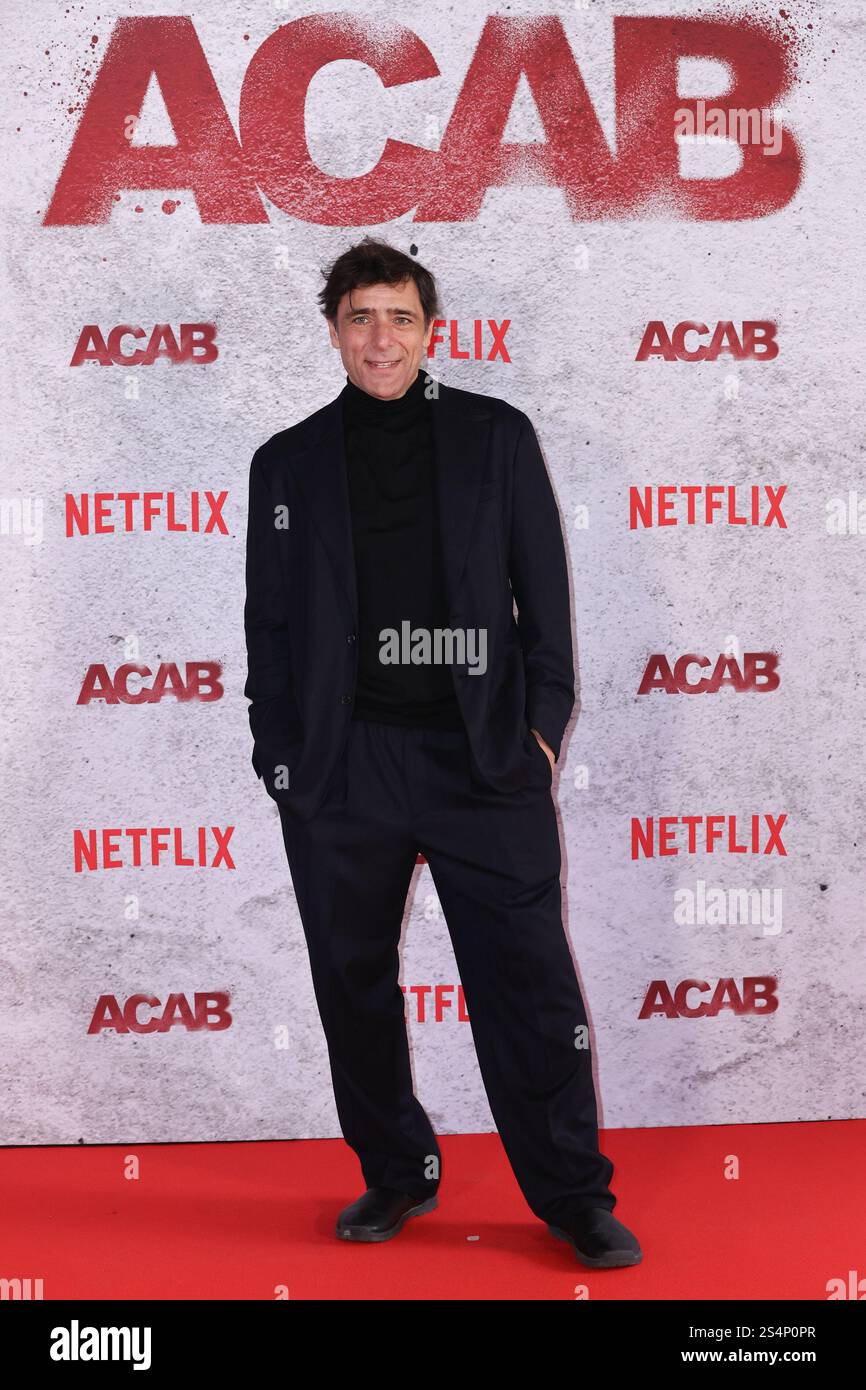 Rome, Italy. 13th Jan, 2025. Rome, Barberini cinema, photocall Netflix ...