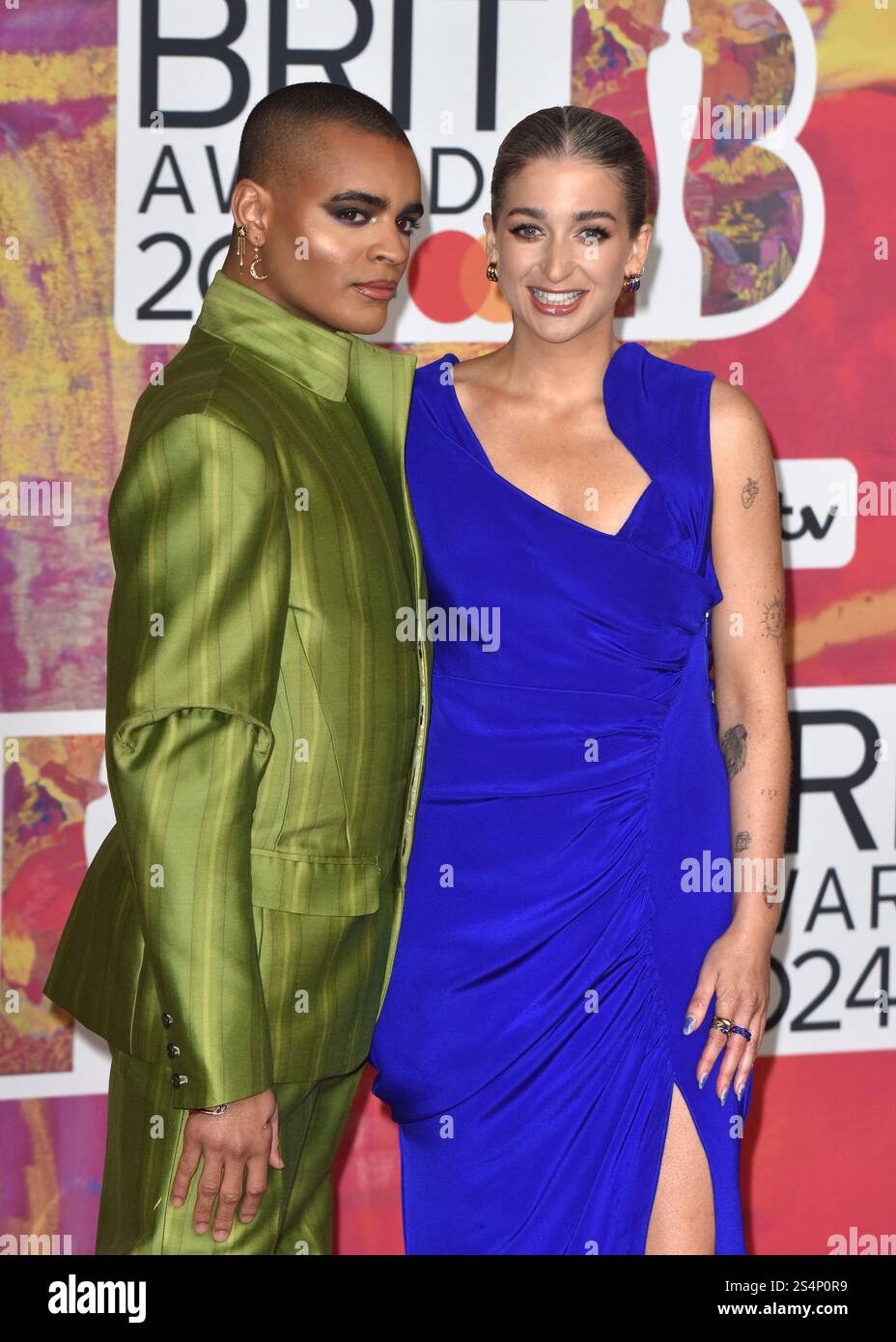 ***EDITORIAL USE ONLY*** Layton Williams and Harriet Rose attends The ...