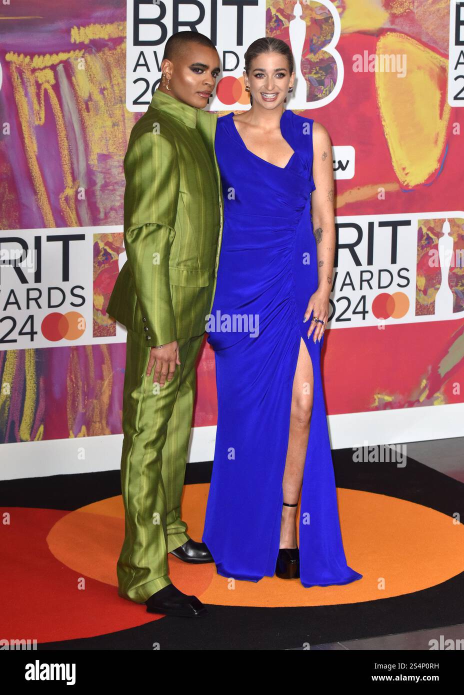 ***EDITORIAL USE ONLY*** Layton Williams and Harriet Rose attends The ...