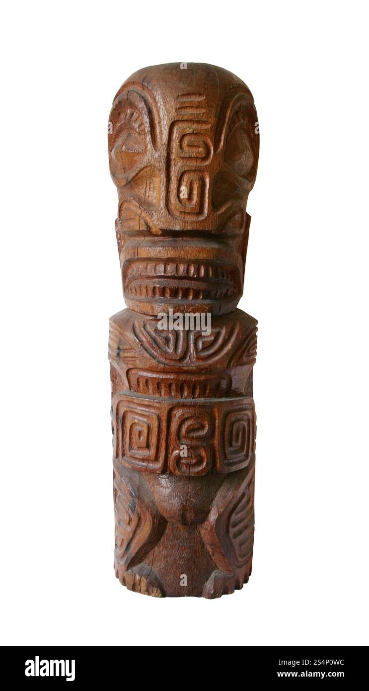 Tiki sculpture Cut Out Stock Images & Pictures - Alamy
