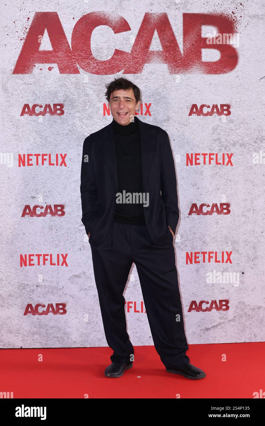 Rome, Italy. 13th Jan, 2025. Rome, Barberini cinema, photocall Netflix ...