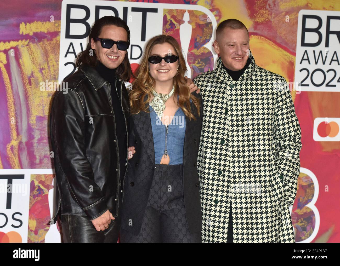 ***EDITORIAL USE ONLY*** Tom McFarland, Lydia Kitto and Josh Lloyd ...