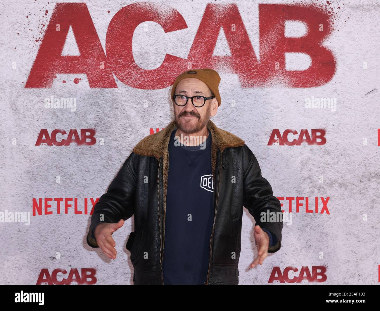 Rome, Italy. 13th Jan, 2025. Rome, Barberini cinema, photocall Netflix ...