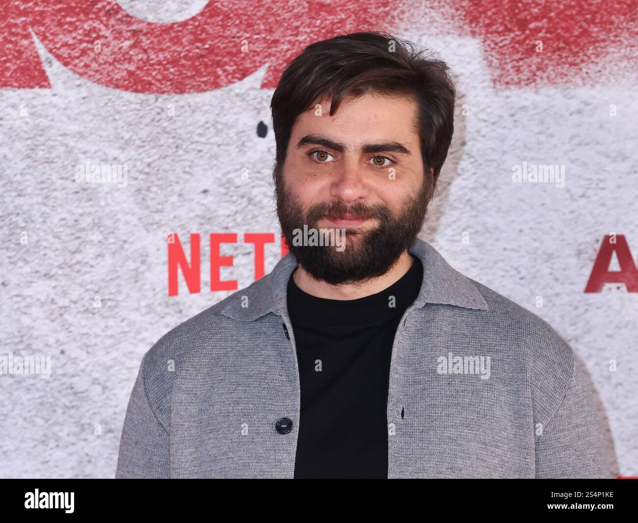 Rome, Italy. 13th Jan, 2025. Rome, Barberini cinema, photocall Netflix ...