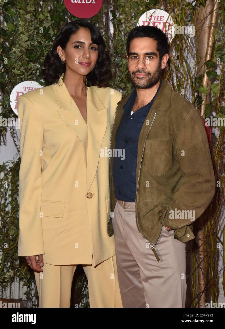Anjli Mohindra and Sacha Dhawan attends the screening of ‘ The Red King ...
