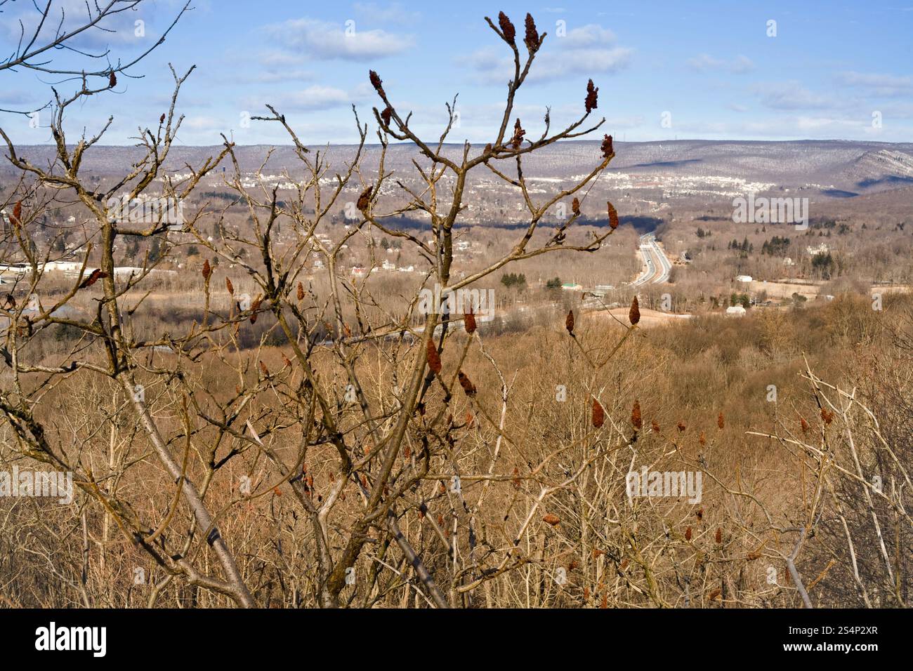 mountain road to Peekskill Stock Photo - Alamy