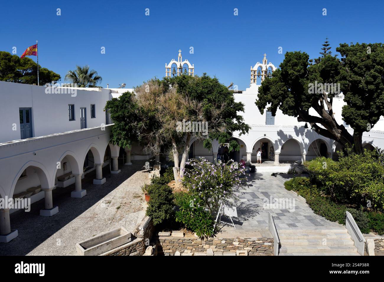 Paros Island, Greece - September 17, 2024: Unidentified people in ...