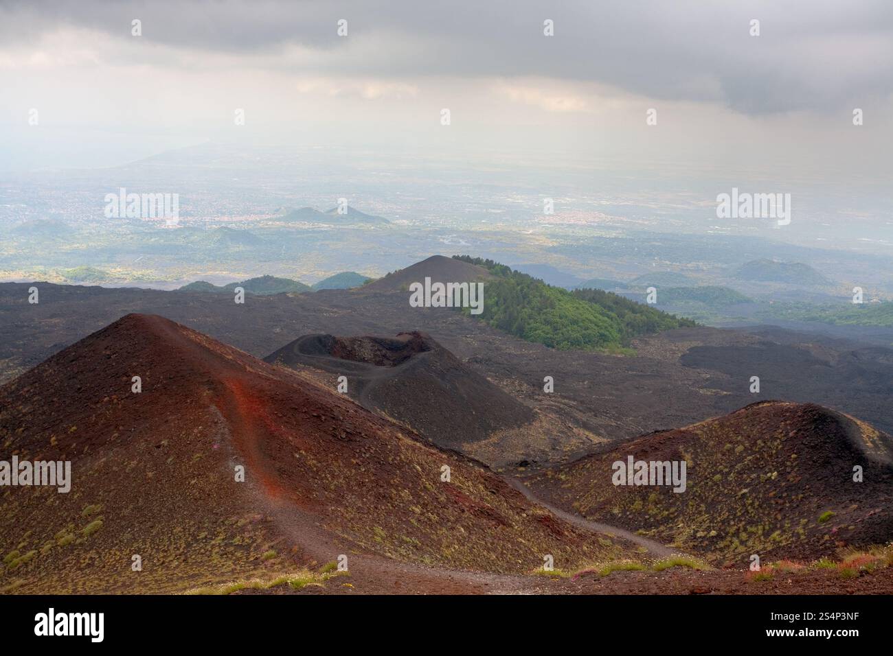Silvestri craters hi-res stock photography and images - Alamy