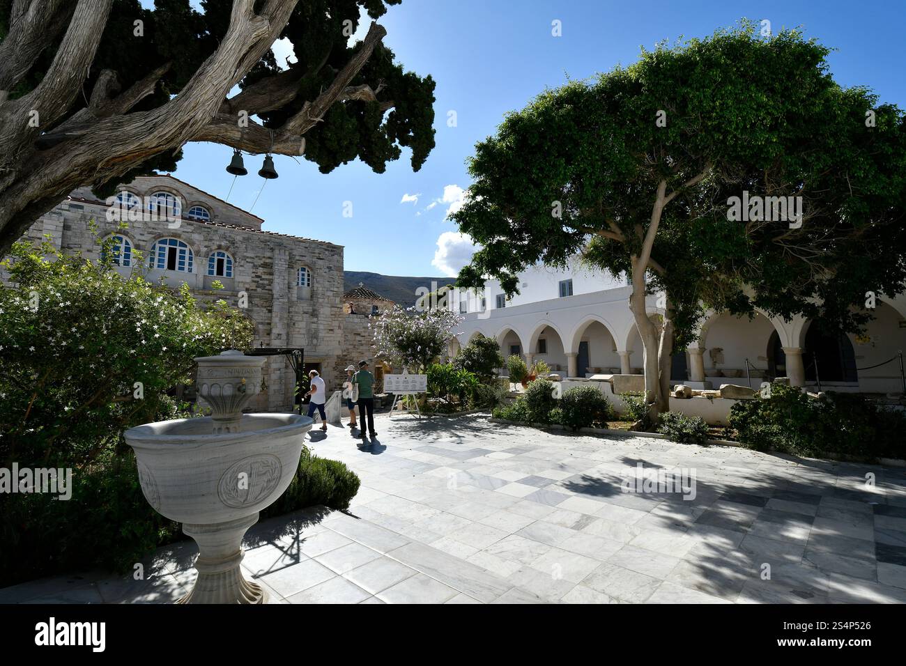 Paros Island, Greece - September 17, 2024: Unidentified people in ...