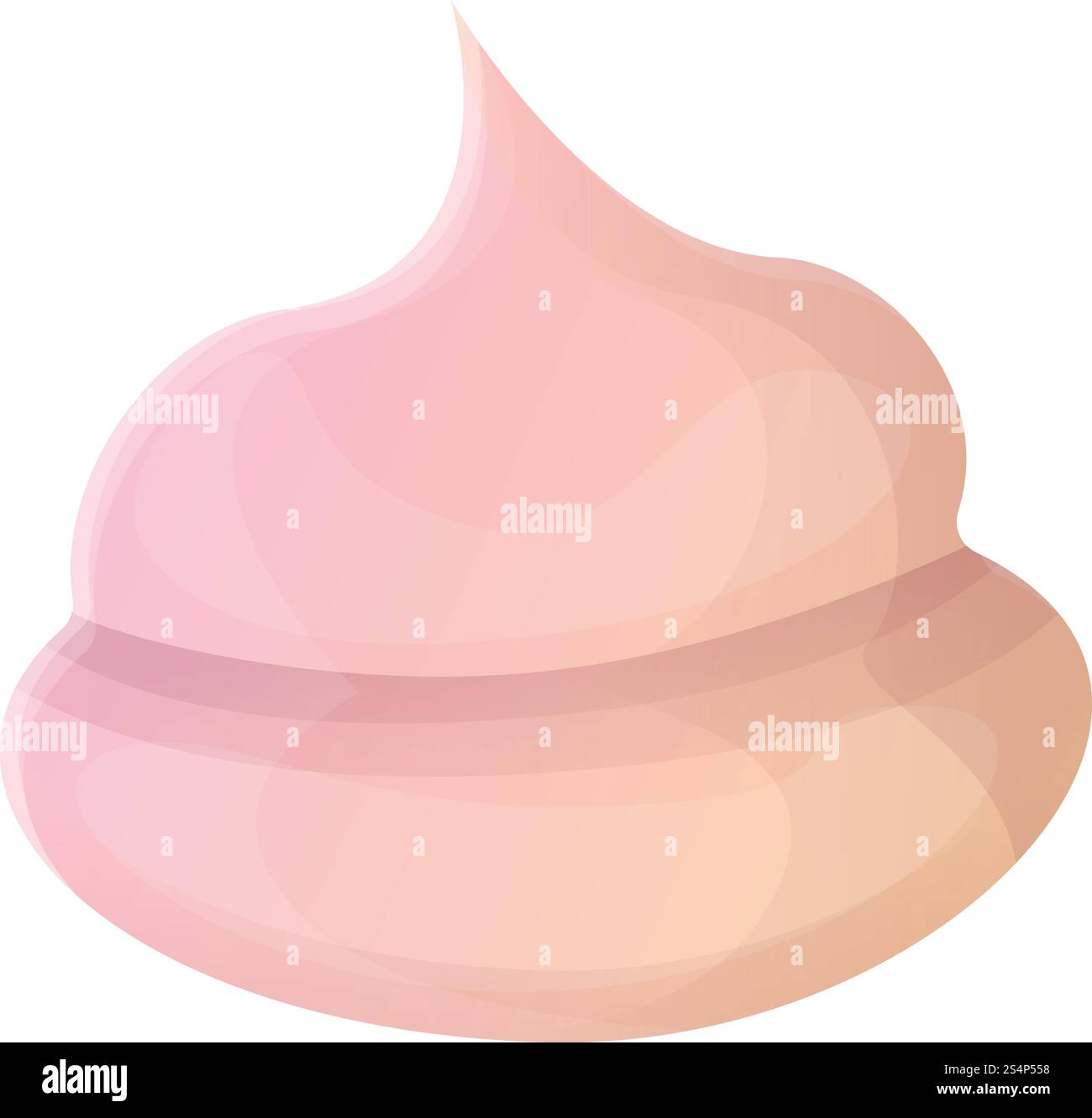 Dessert meringue icon. Cartoon of dessert meringue vector icon for web ...