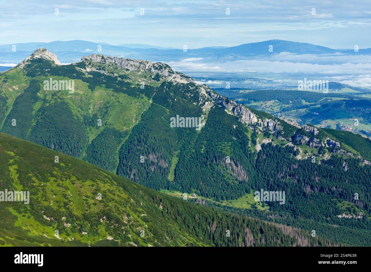 Tatra Mountain, Poland, view from Kasprowy Wierch mount Stock Photo - Alamy