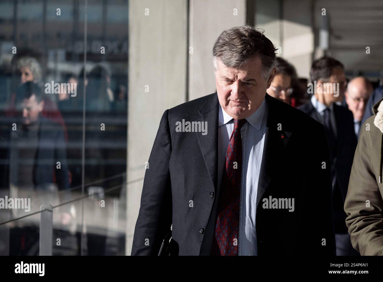 Illustration : CEO of Paris airports group Groupe ADP Augustin de ...
