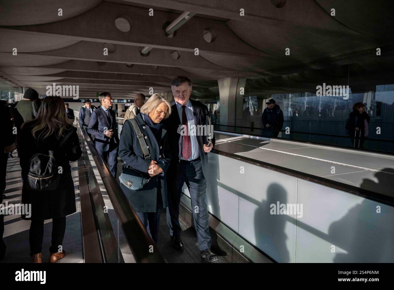 Illustration : CEO of Paris airports group Groupe ADP Augustin de ...