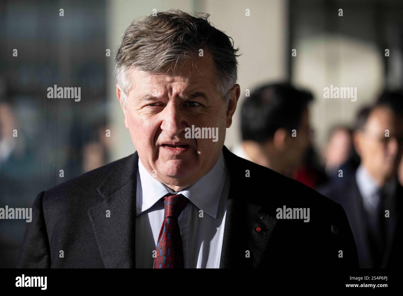 Illustration : CEO of Paris airports group Groupe ADP Augustin de ...