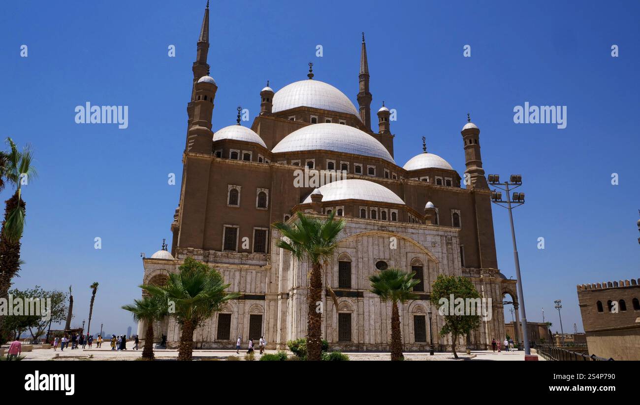 Mosque of Muhammad Ali, Cairo Citadel, Egypt Stock Photo - Alamy