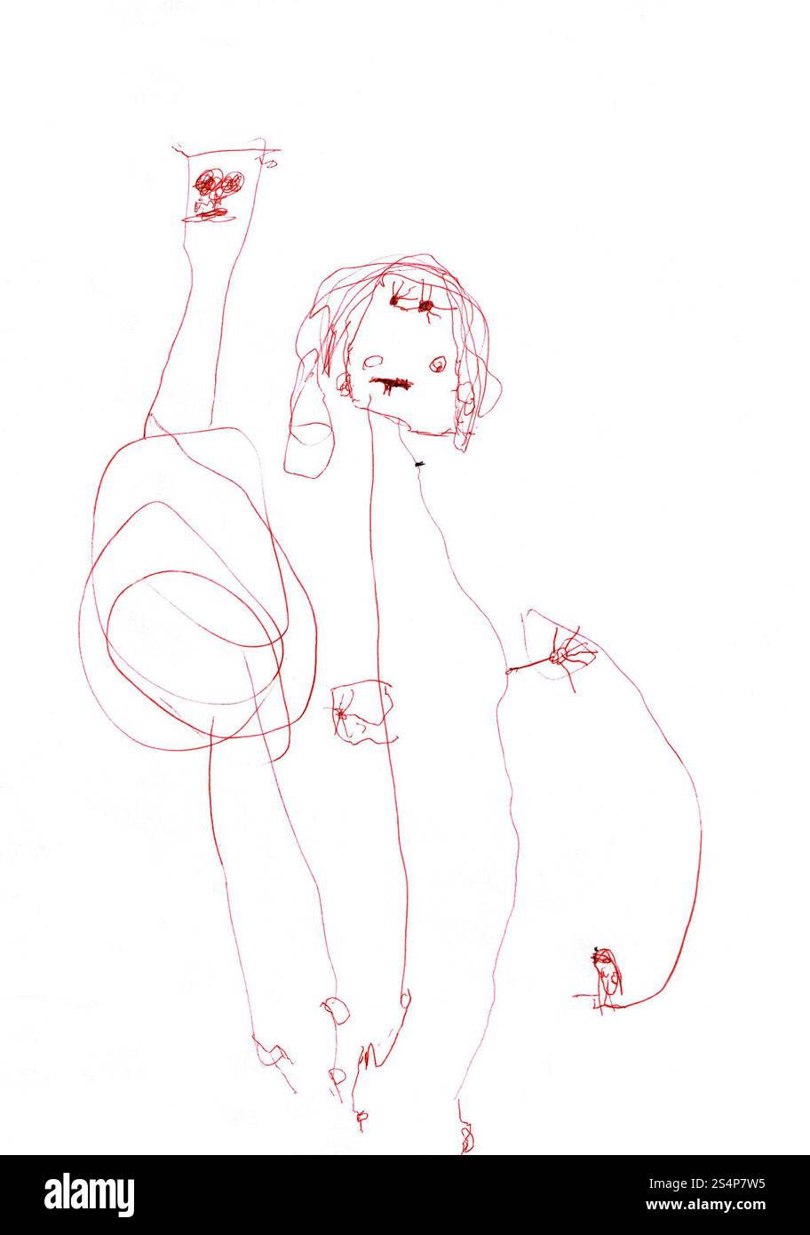 Pen drawn Cut Out Stock Images & Pictures - Alamy