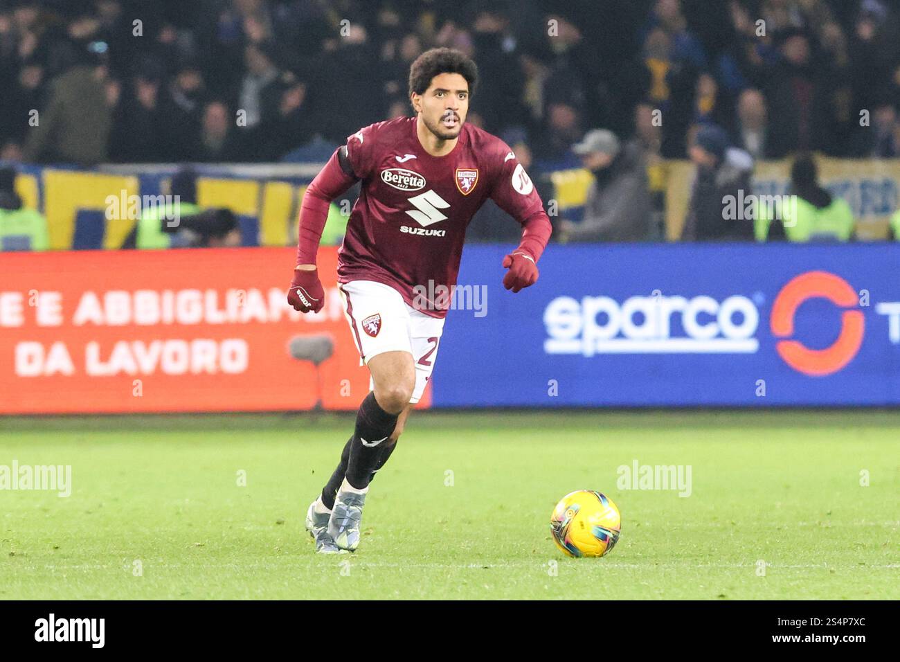 Torino FC's Saul Coco in action during the Serie A Enilive 2024/2025 ...
