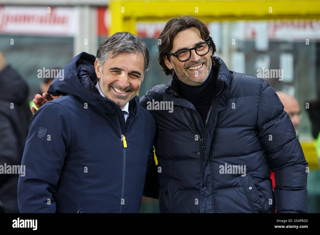 Fabio Pecchia and Paolo Vanoli coach during the Serie A Enilive 2024/2025 soccer match between ...