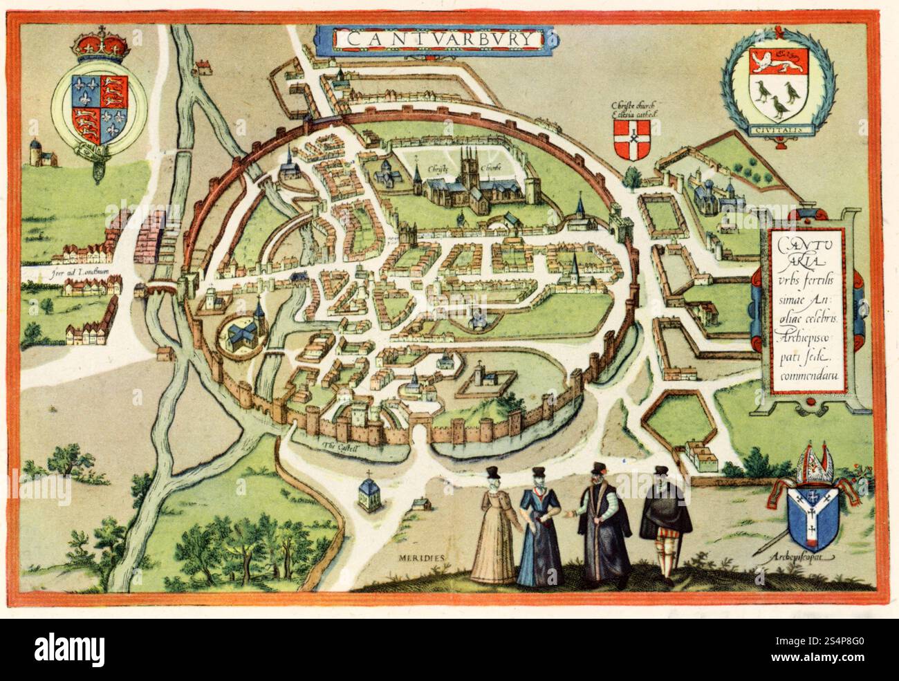Map of elizabethan england hi-res stock photography and images - Alamy