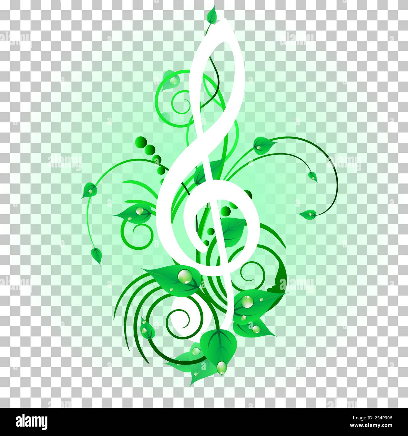 Grunge vector musical notes with transparency grid on back. Vector ...