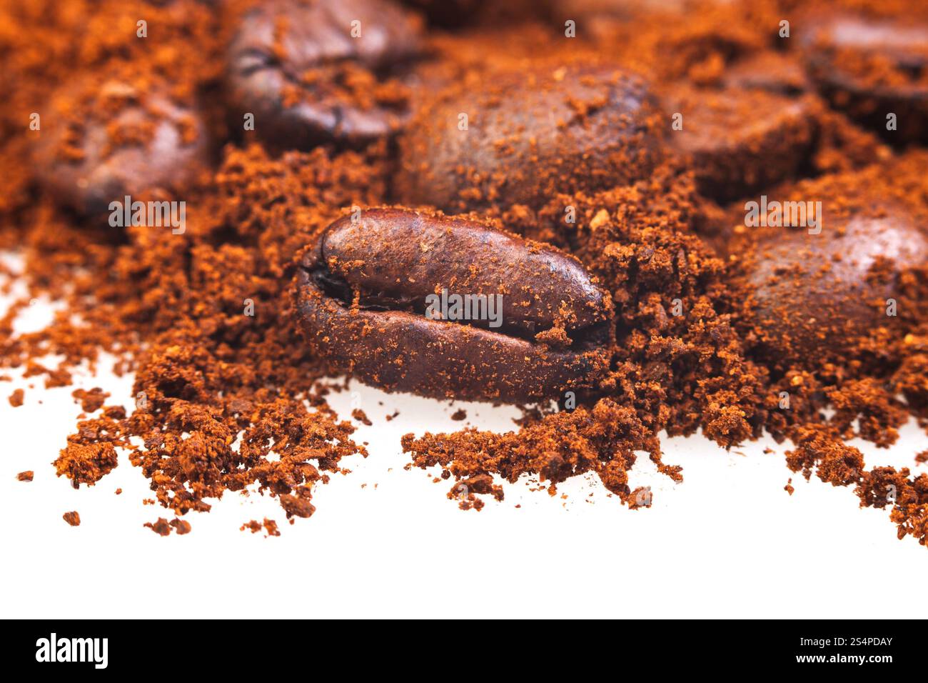 Ground coffee and coffee beans hi-res stock photography and images - Alamy