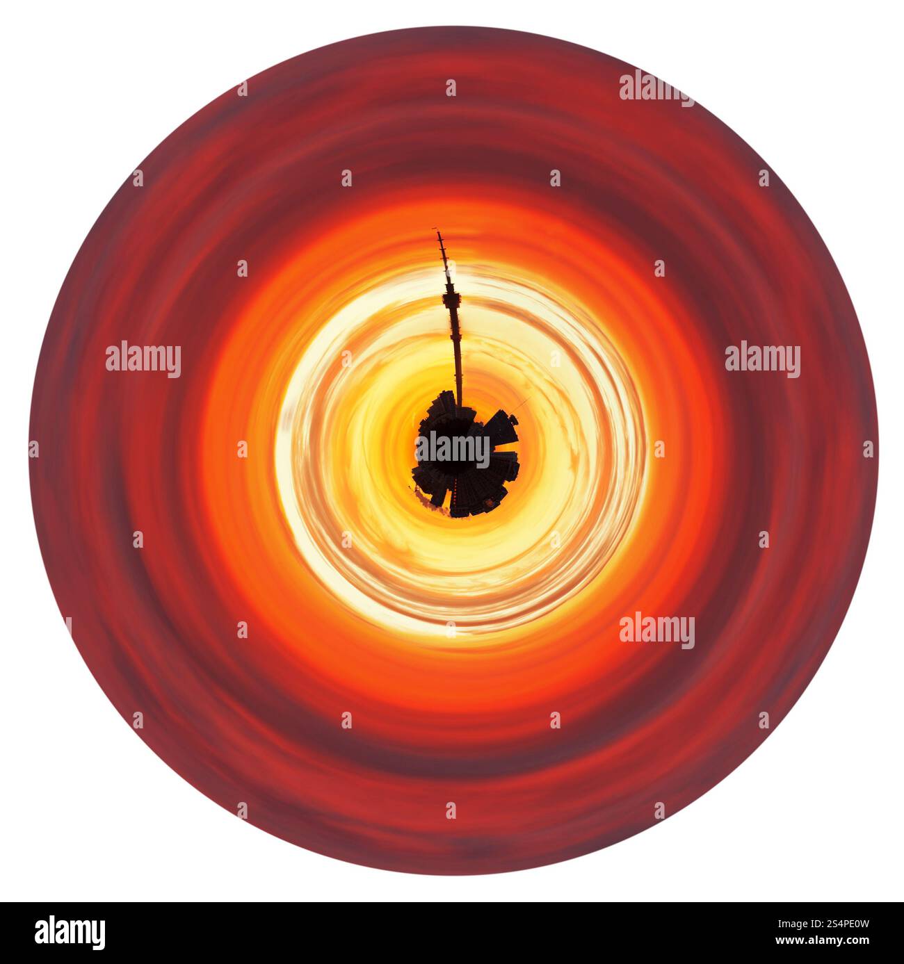 Red sky sunrise dawn Cut Out Stock Images & Pictures - Alamy