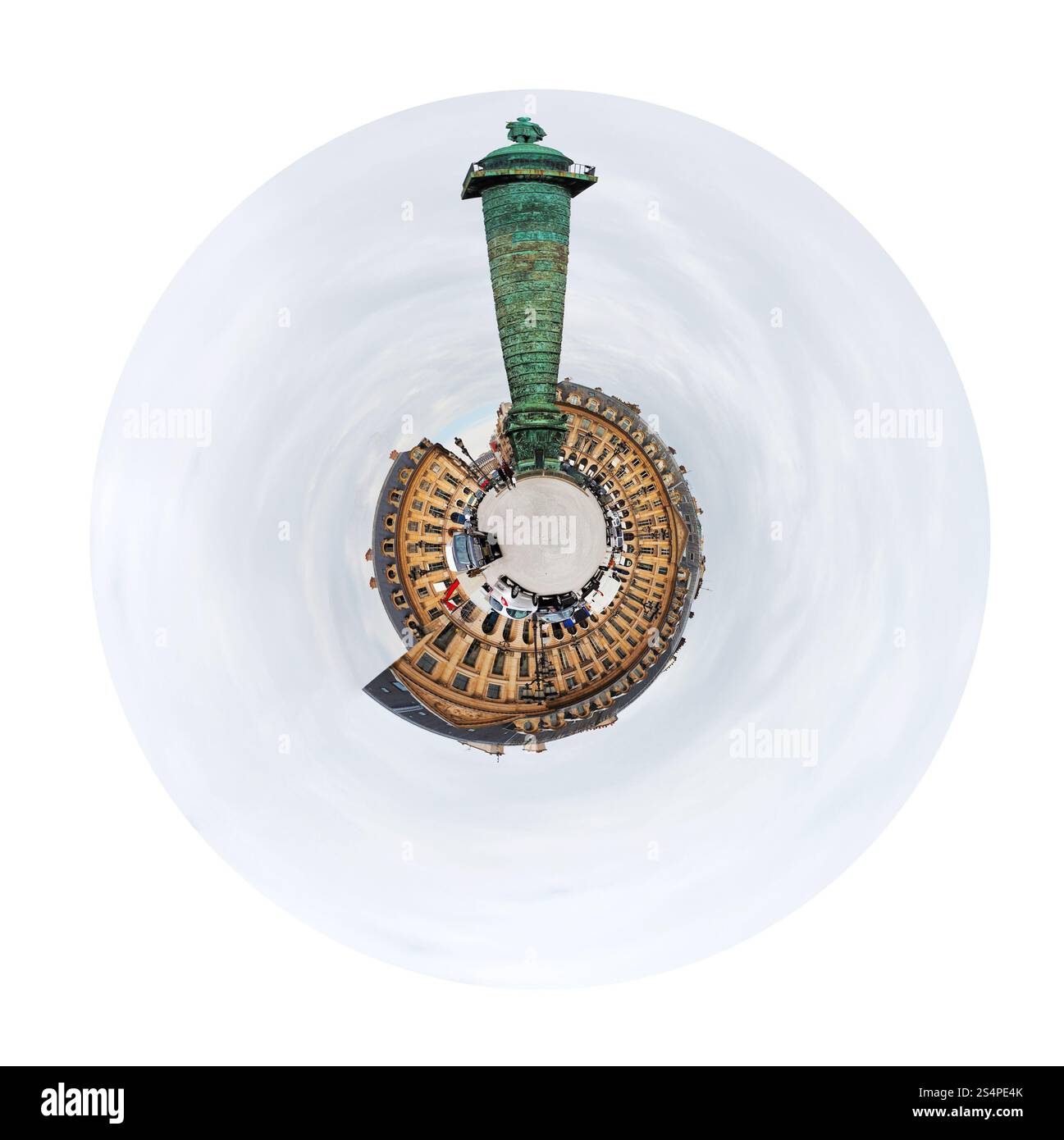 Cityscape view town square Cut Out Stock Images & Pictures - Alamy