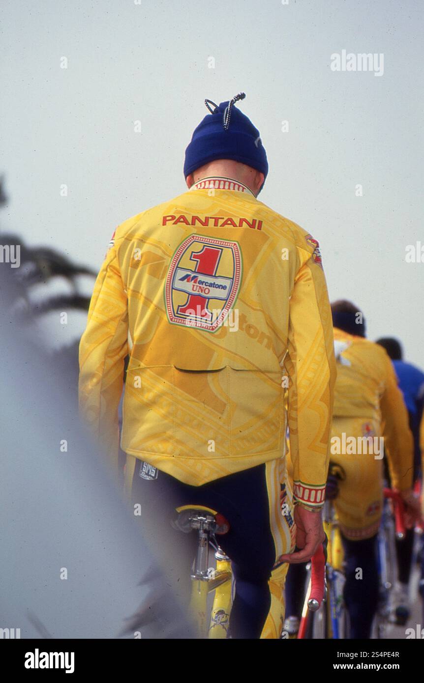 Italian professional road racing cyclist Marco Pantani, 1997 Stock ...