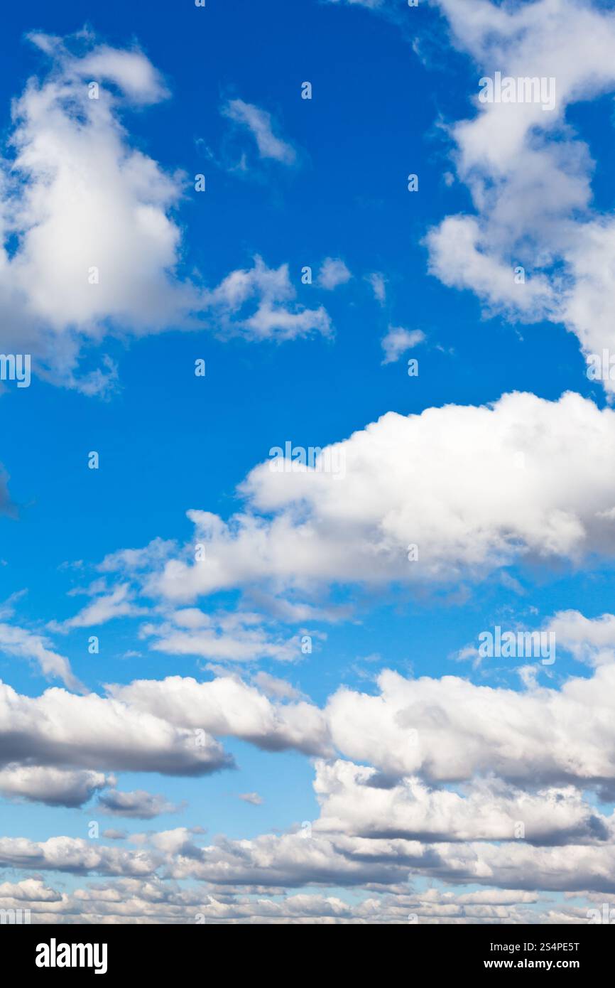 Aerial fluffy clouds in hi-res stock photography and images - Alamy