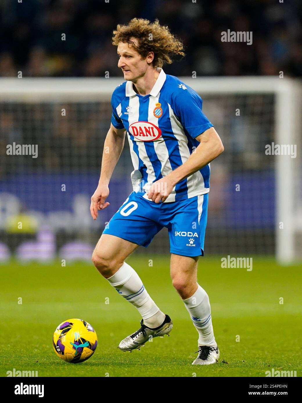 Alex Kral of RCD Espanyol during the La Liga match between RCD Espanyol ...