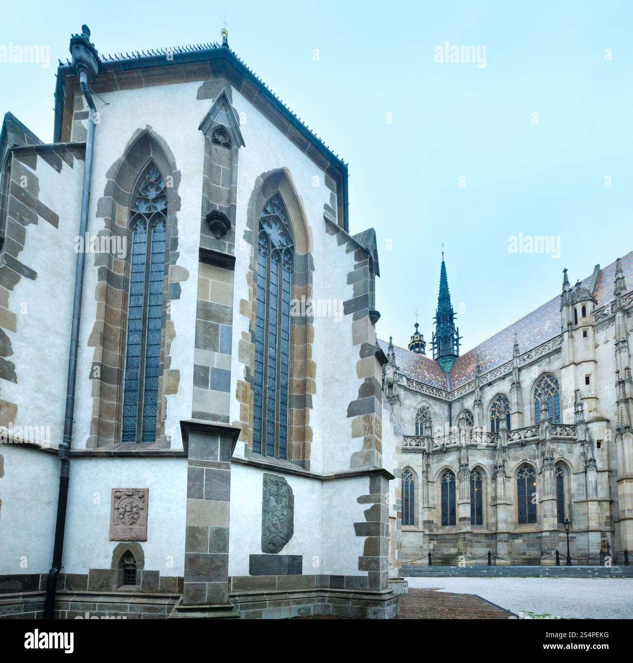 The Saint Michael Chapel (14th century) and St. Elisabeth Cathedral ...