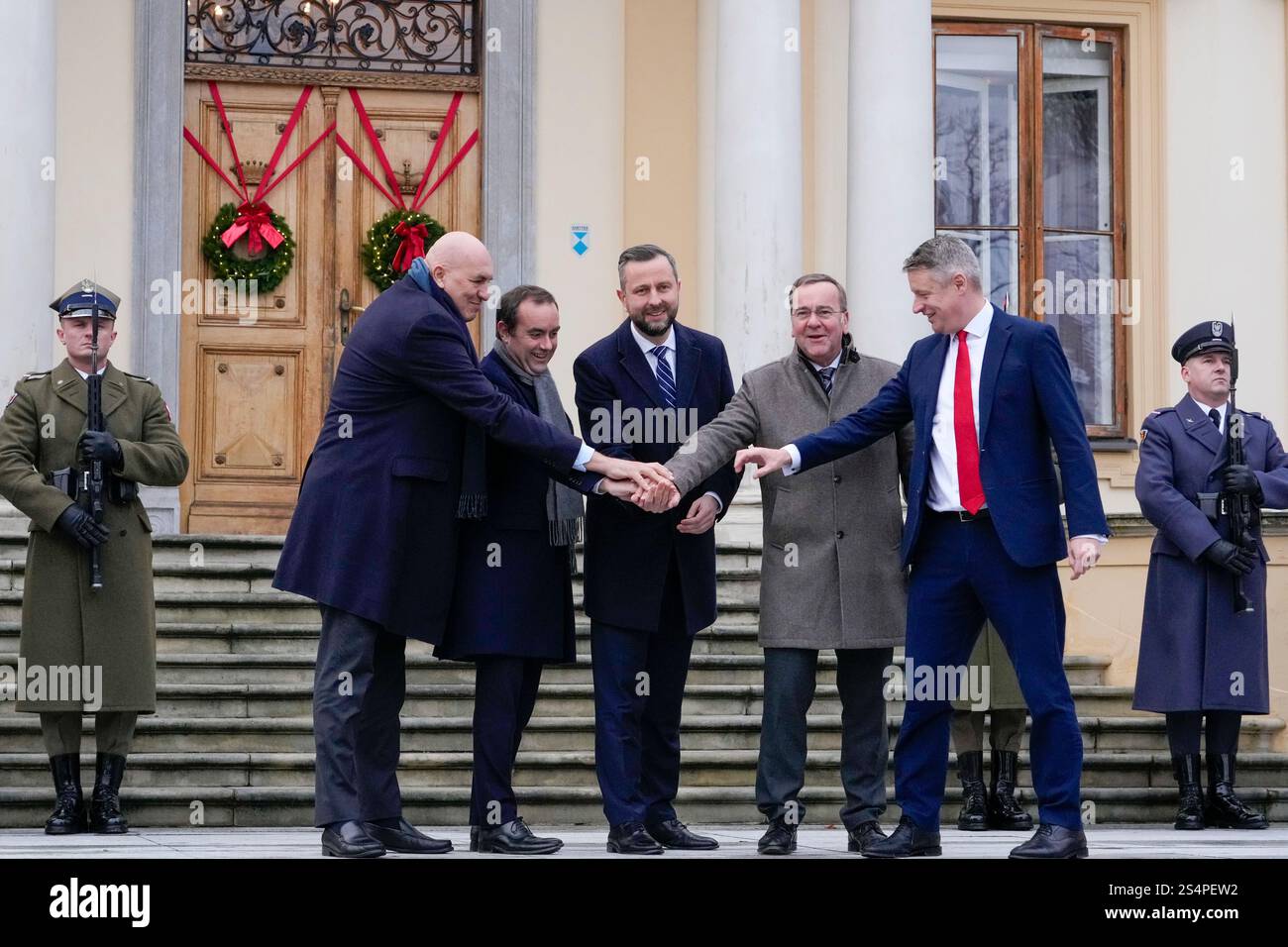 From left: Italy's Minister of Defence Guido Crosetto, France's ...