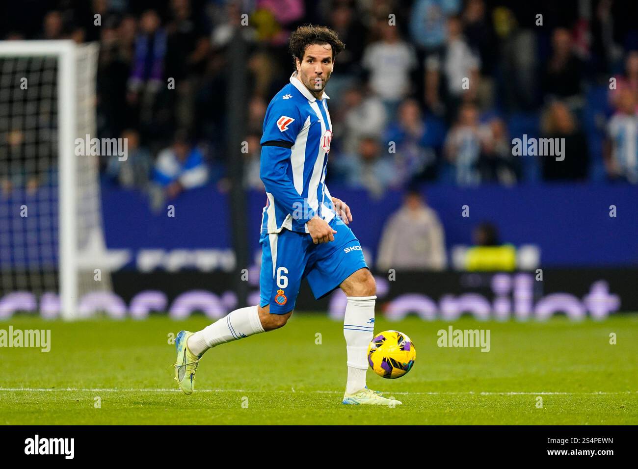 Leandro Cabrera of RCD Espanyol during the La Liga match between RCD ...
