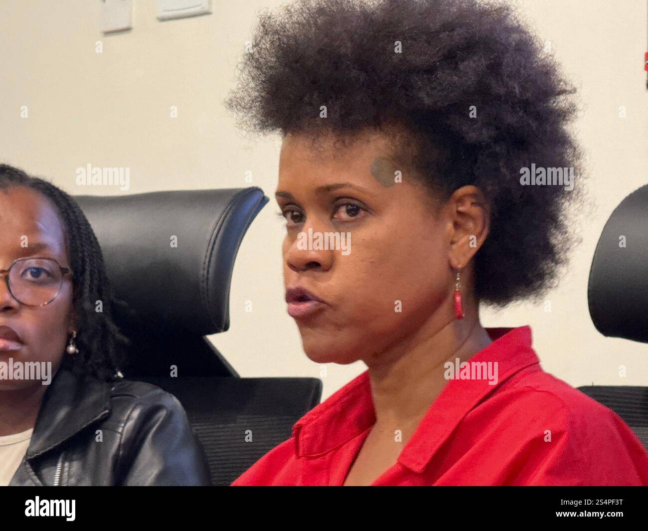 Nairobi, Kenya. 13th Jan, 2025. Tanzanian human rights activist Maria ...