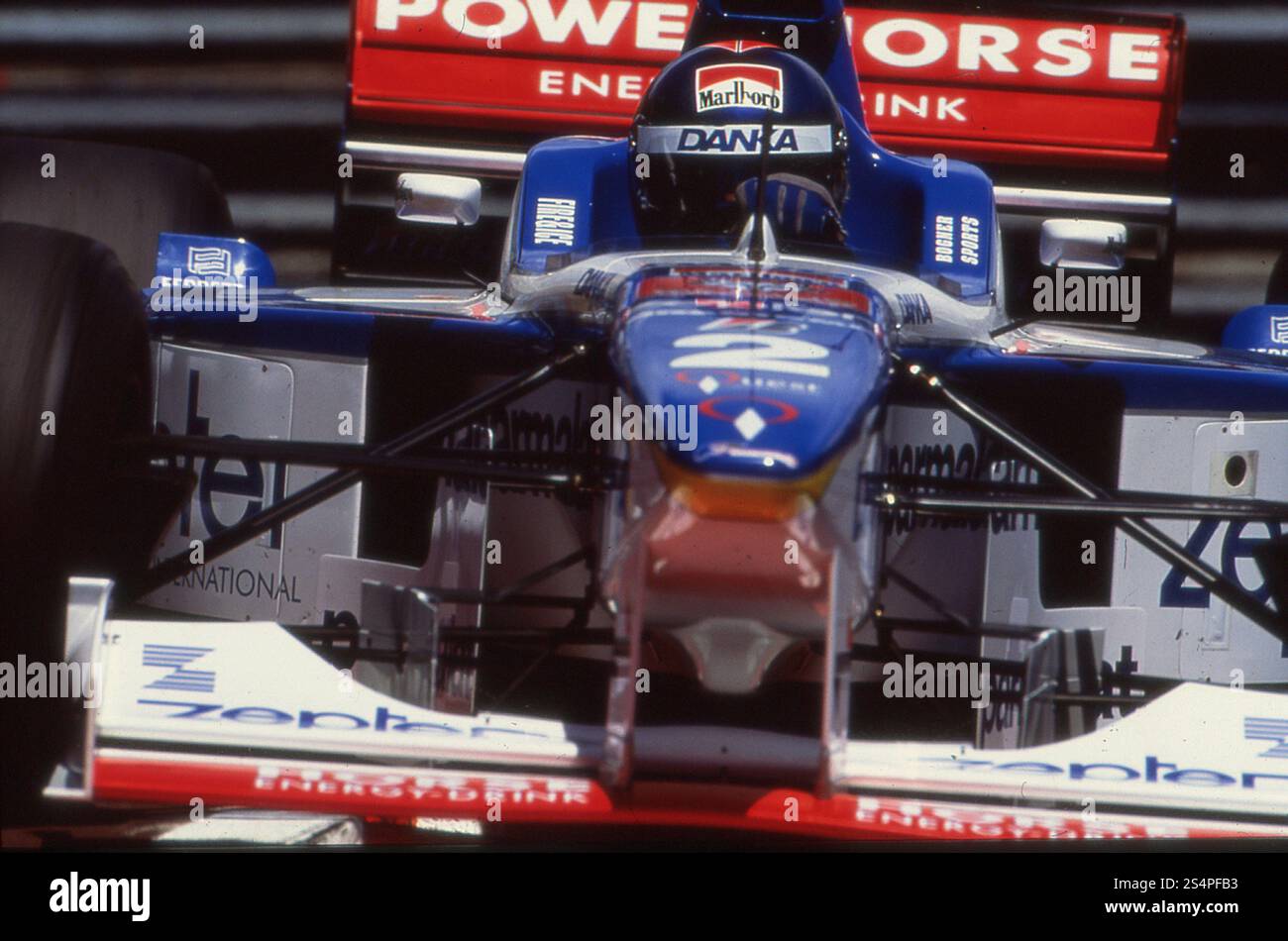 Brazilian motorsports racing driver Pedro Paulo Diniz on Harrows Yamaha ...