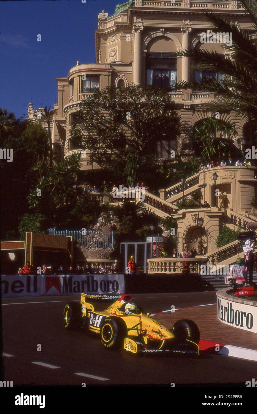 Italian motorsports racing driver Giancarlo Fisichella on Jordan ...