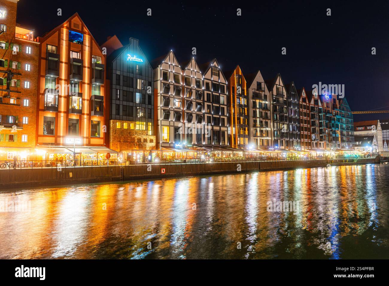 Neujahr 2025 in Danzig 02.01.2025 Danzig Polen Im Foto: Stadtansicht von Danzig in Polen Danzig ...