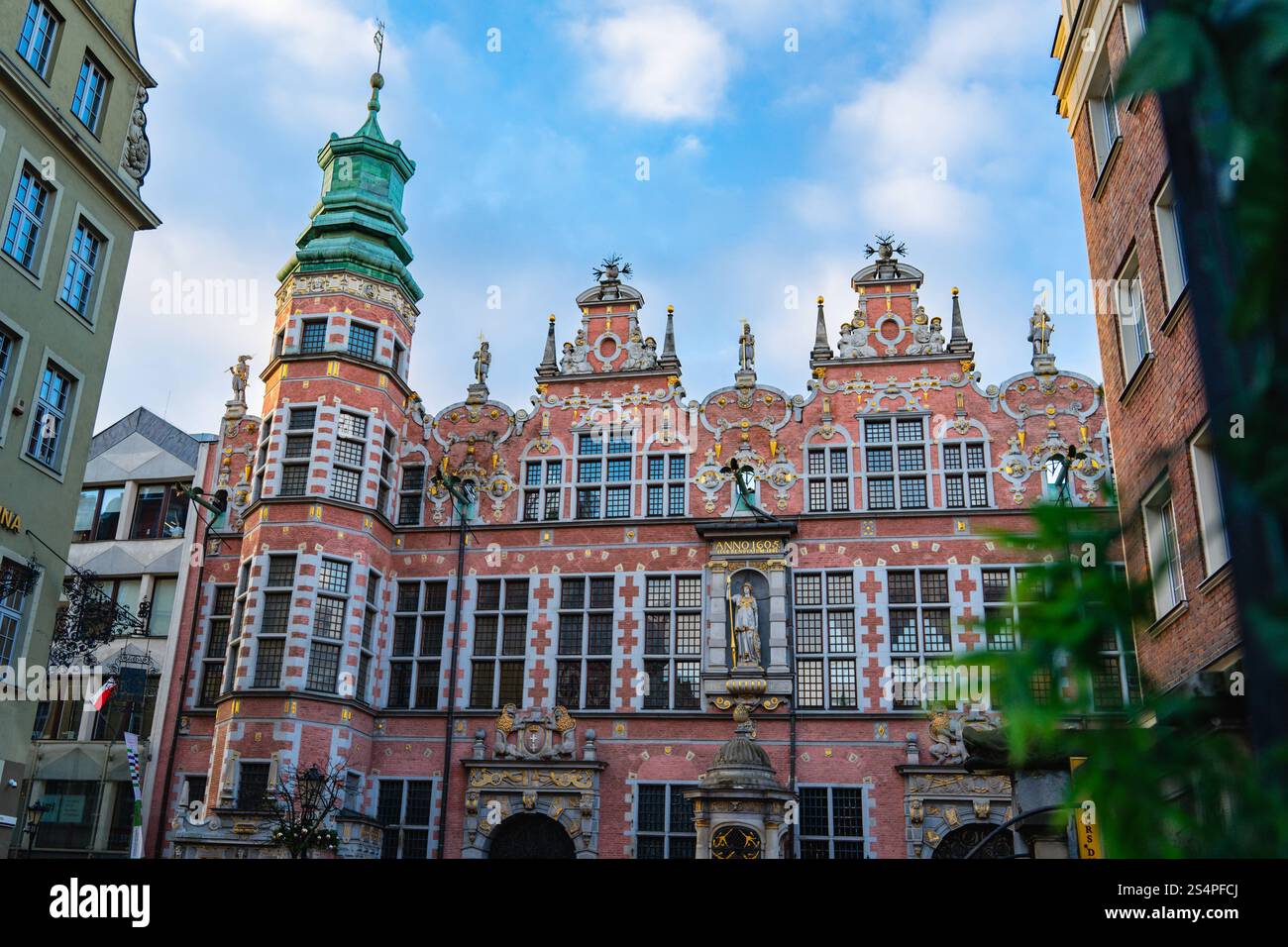 Neujahr 2025 in Danzig 02.01.2025 Danzig Polen Im Foto: Große Zeughaus Wielka Zbrojownia in ...