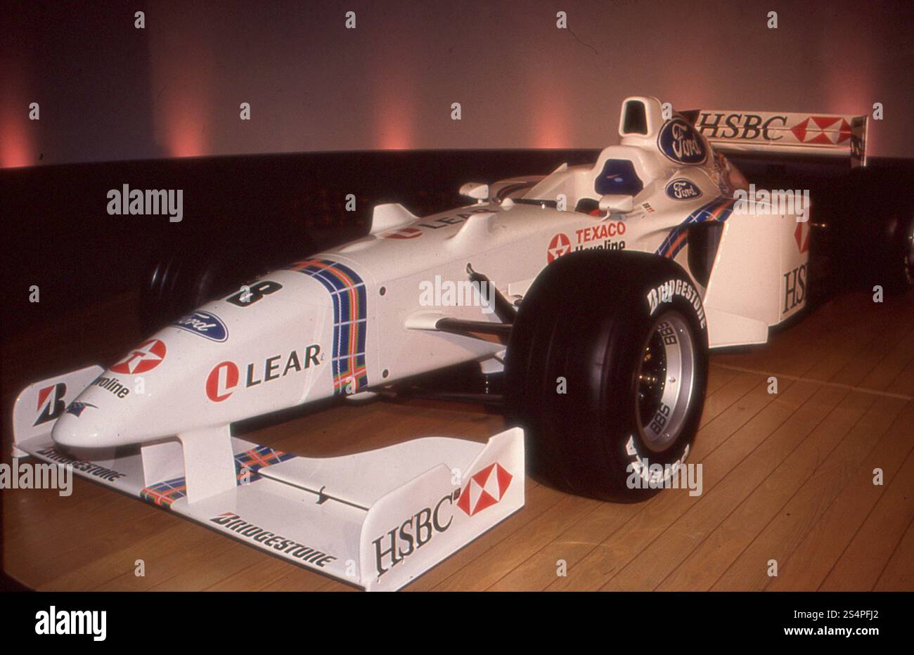 Stewart Ford SF-2 F1 car launch, 1998 Stock Photo - Alamy