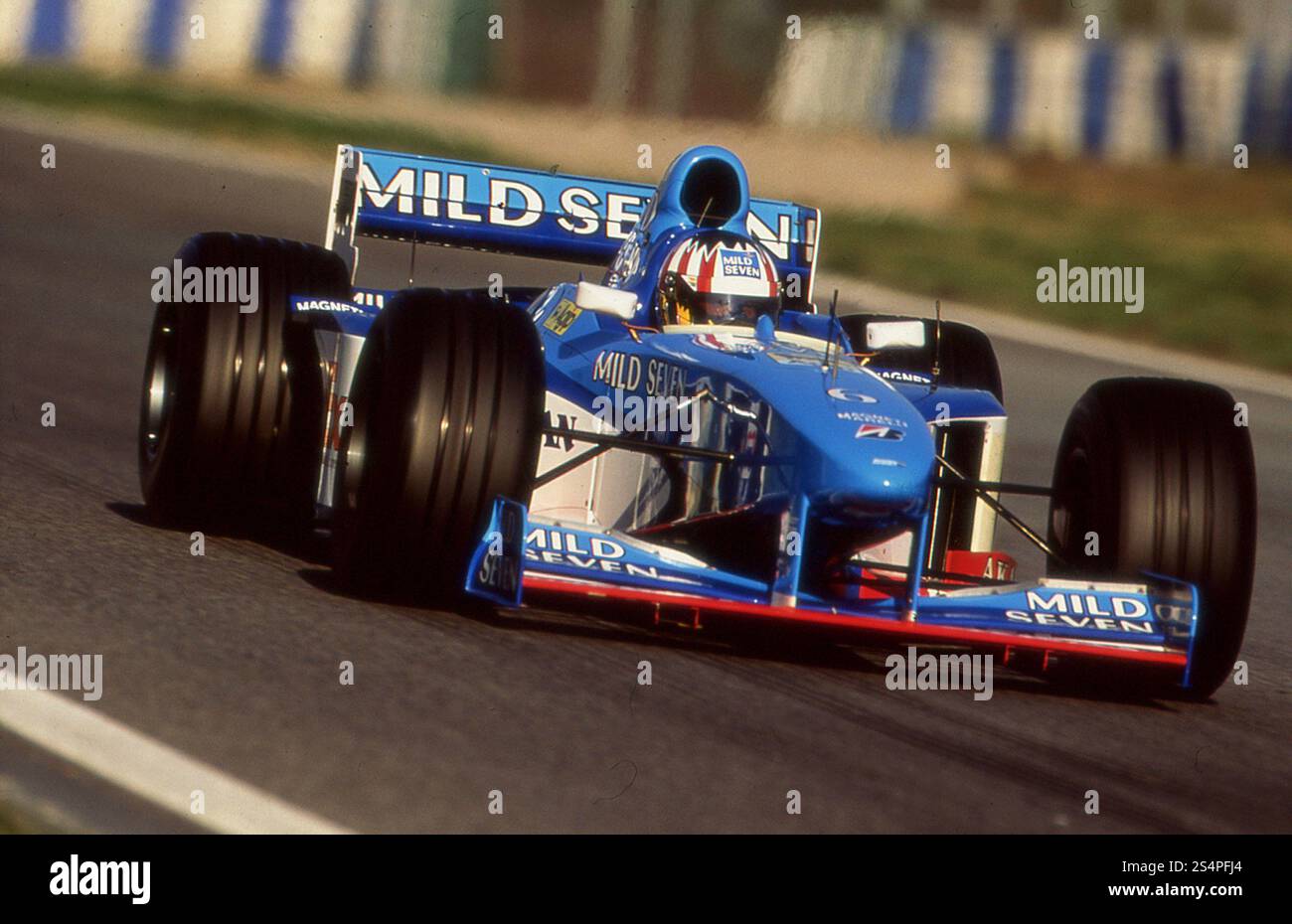 Motorsports racing driver Austrian Alexander Wurz on Benetton Renault ...
