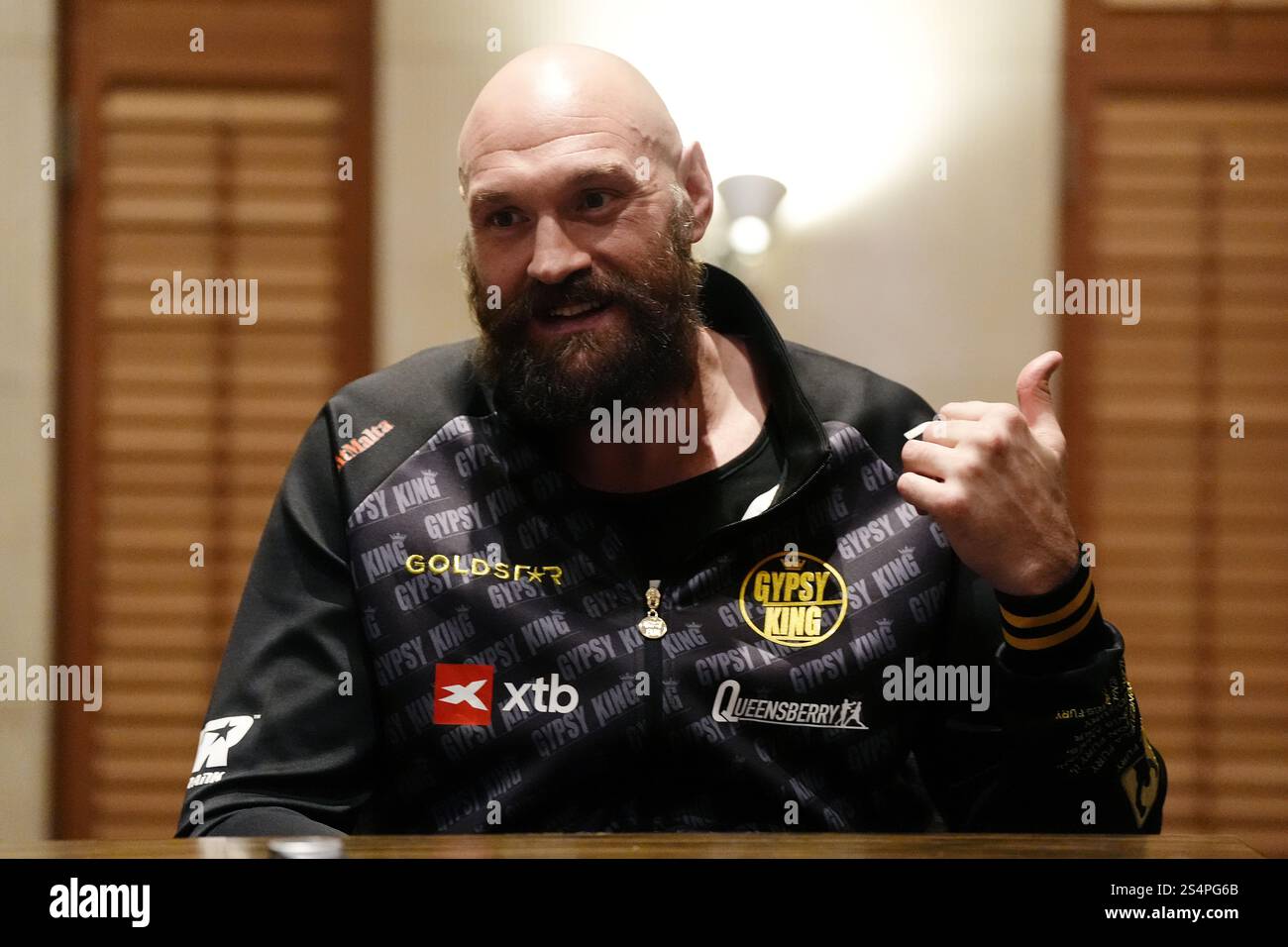 File photo dated 16/12/24 of Tyson Fury. Tyson Fury has claimed he has ...