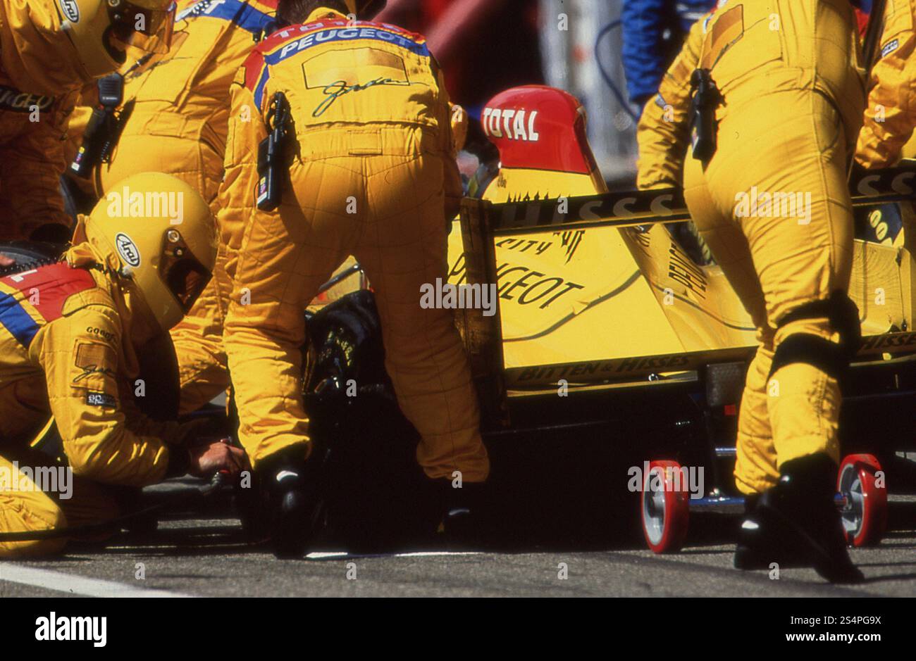 Italian motorsports racing driver Giancarlo Fisichella on Jordan ...